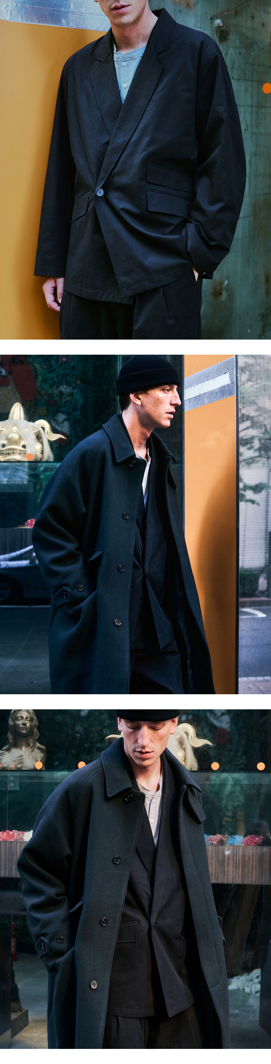 22fw double blazer sage green - 감도 깊은 취향 셀렉트샵 29CM