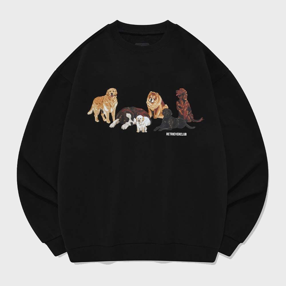 PUPPY BUDDY CREWNECK BLACK 29CM puppy-buddy-crewneck-black-29cm