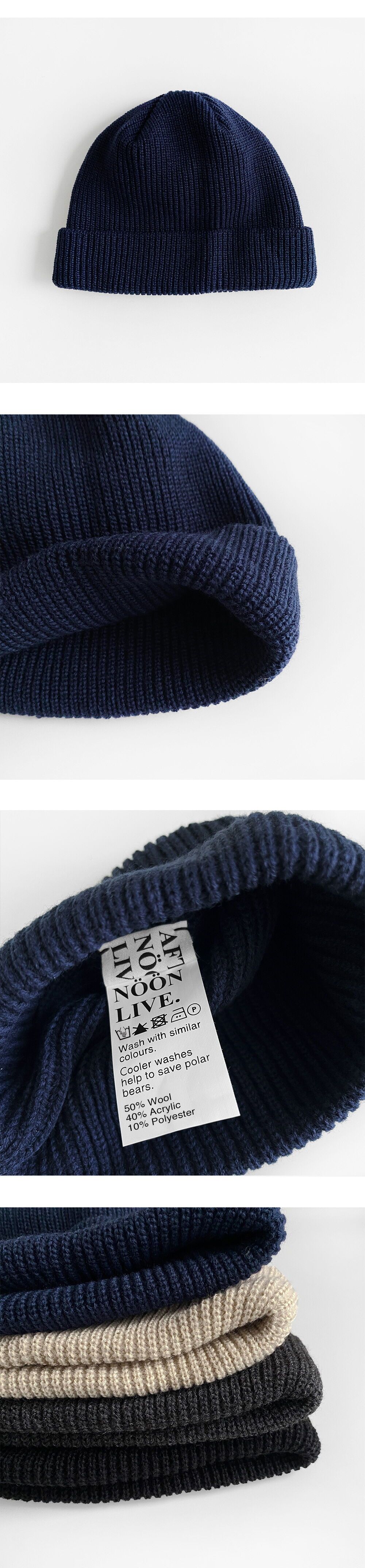 Mat Knitted Short Beanie (4C) - 감도 깊은 취향 셀렉트샵 29CM