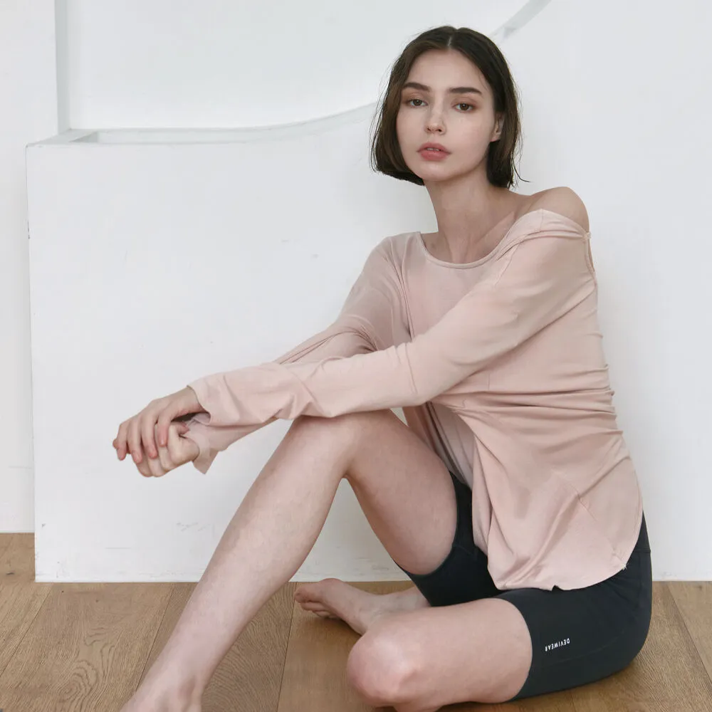 웨이비 꼬임 커버업 DEVI-T0086-살몬핑크 - 감도 깊은 취향 셀렉트샵 29CM