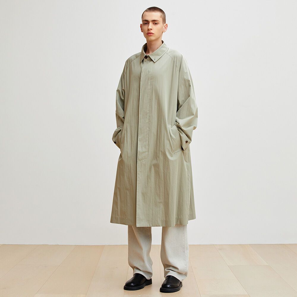 22AW Vast Balmacaan Coat (Pacific Khaki) - 감도 깊은 취향 셀렉트샵 29CM