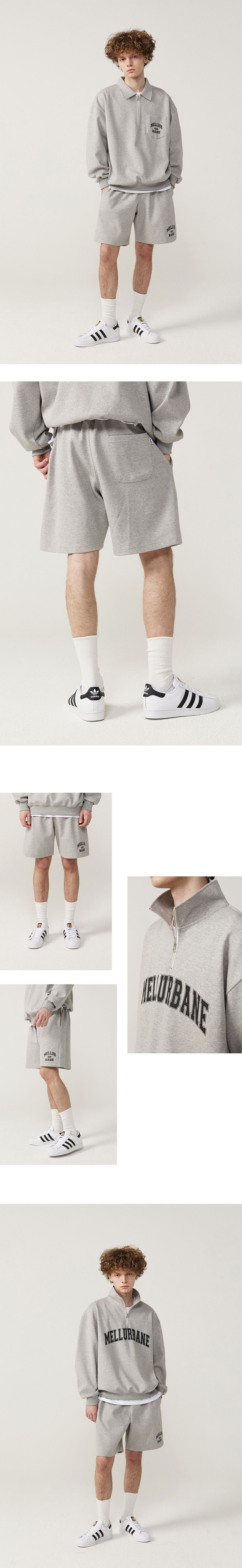 MUBN 1984 half pants_melange - 감도 깊은 취향 셀렉트샵 29CM