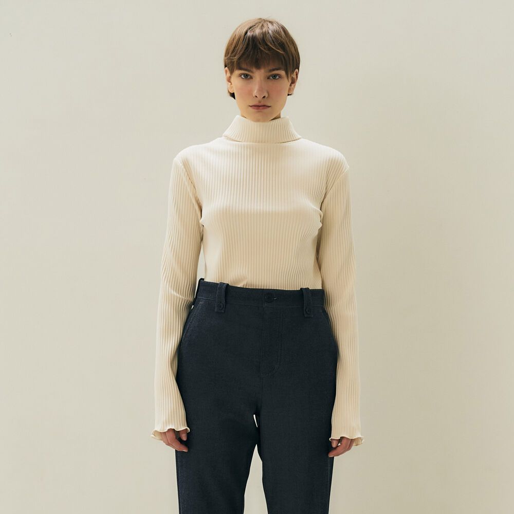 Cotton Ribbed Top, Ivory - 감도 깊은 취향 셀렉트샵 29CM