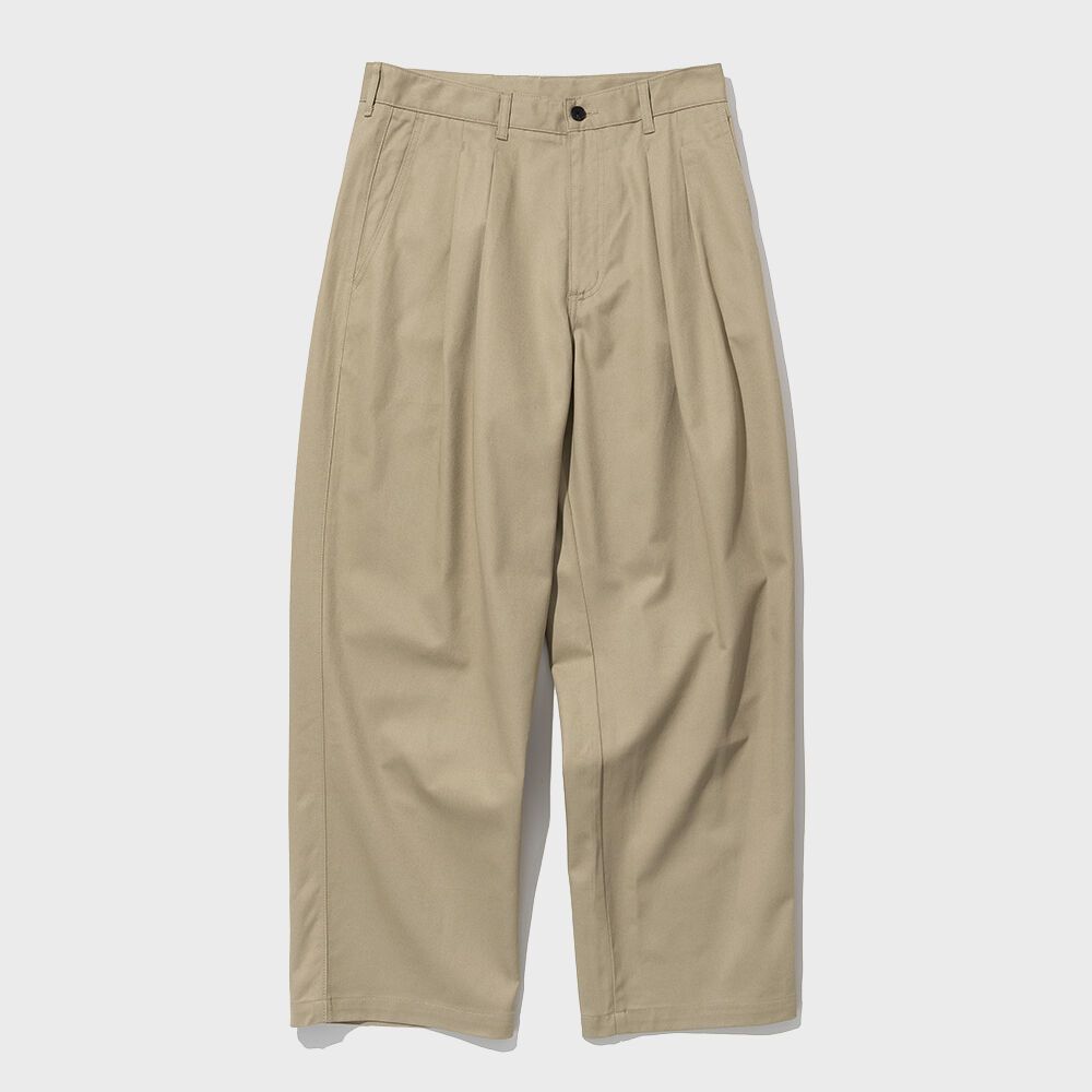 two tuck chino pants beige - 감도 깊은 취향 셀렉트샵 29CM