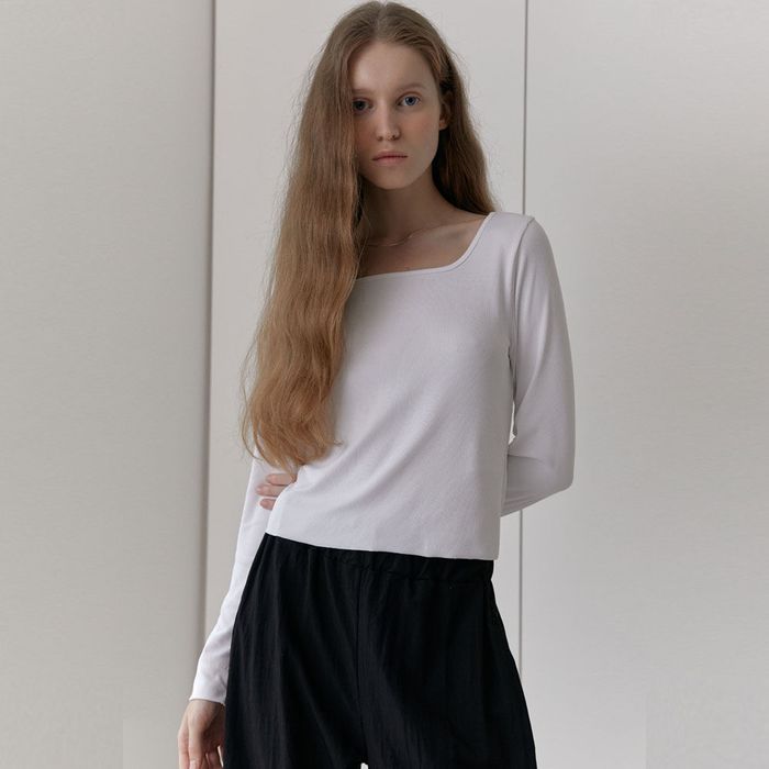 [2차] Square Shaped Top (White) - 감도 깊은 취향 셀렉트샵 29CM