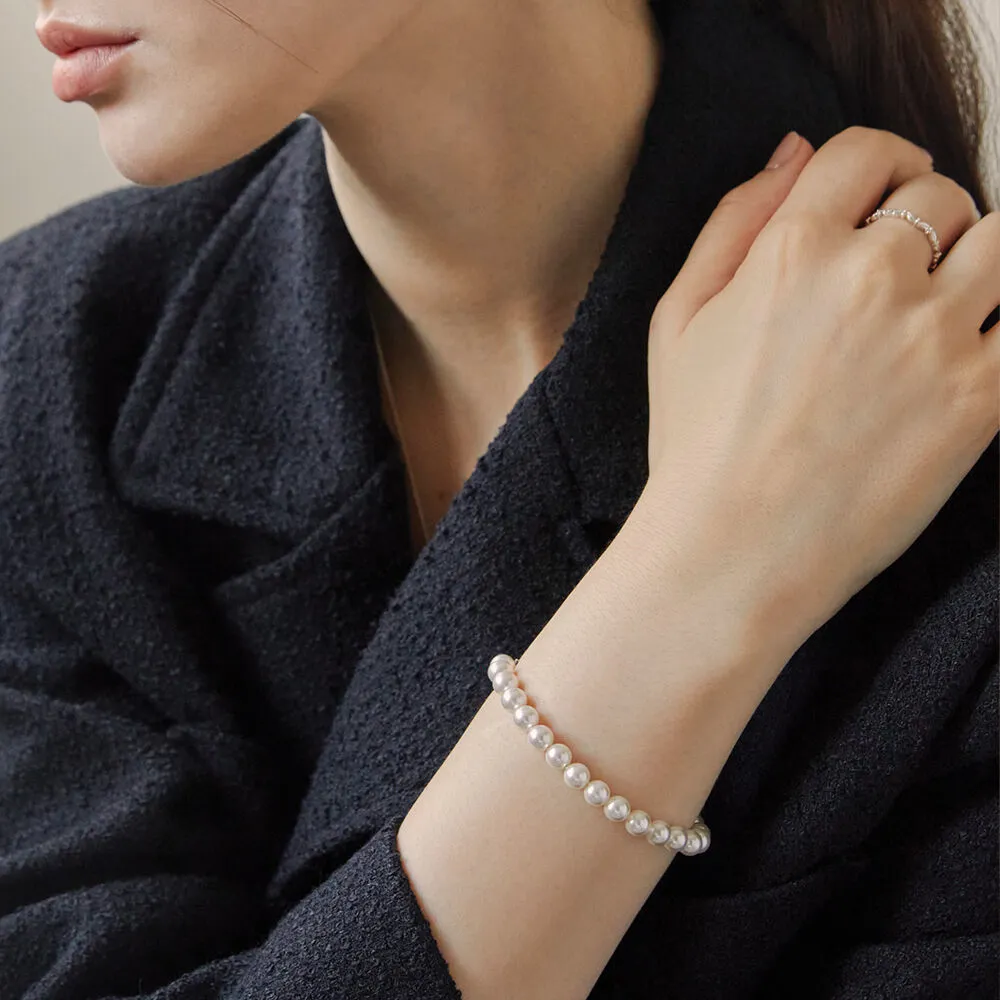 [디모멘트] DM Swarovski Pearl 925 Silver Bracelet - 감도 깊은 취향 셀렉트샵 29CM