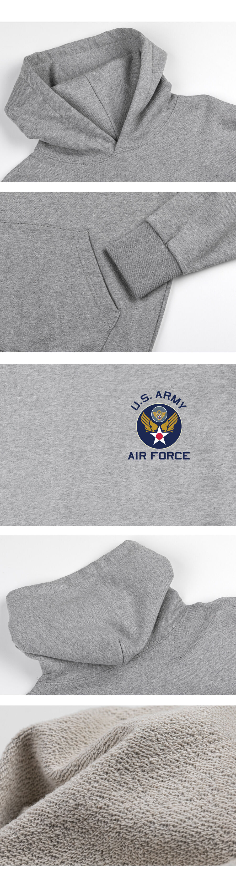 NTM HD-U.S. ARMY AIR FORCE HOODIE - 감도 깊은 취향 셀렉트샵 29CM