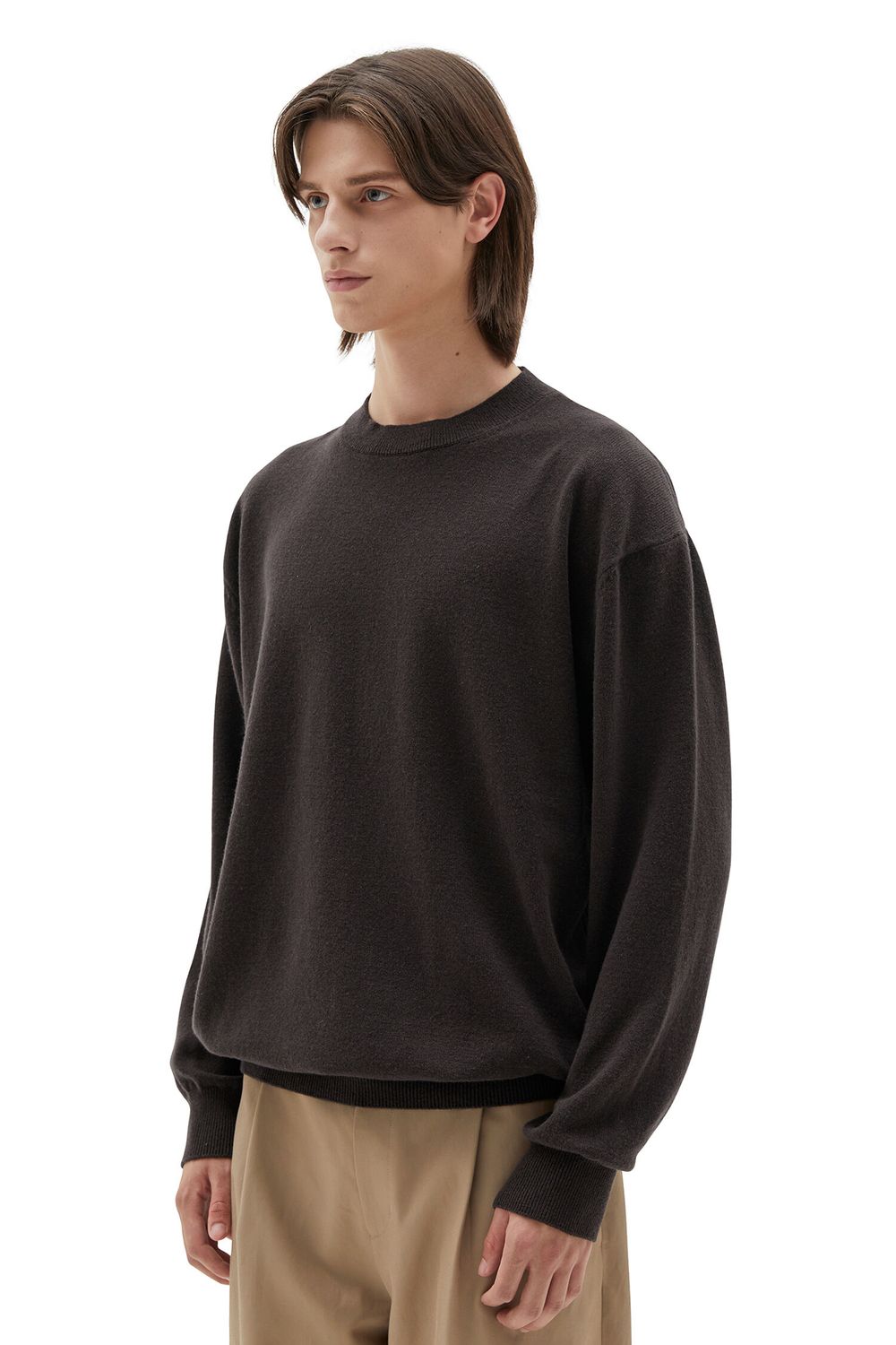 22FW CREWNECK SWEATER(DARK BROWN) - 감도 깊은 취향 셀렉트샵 29CM