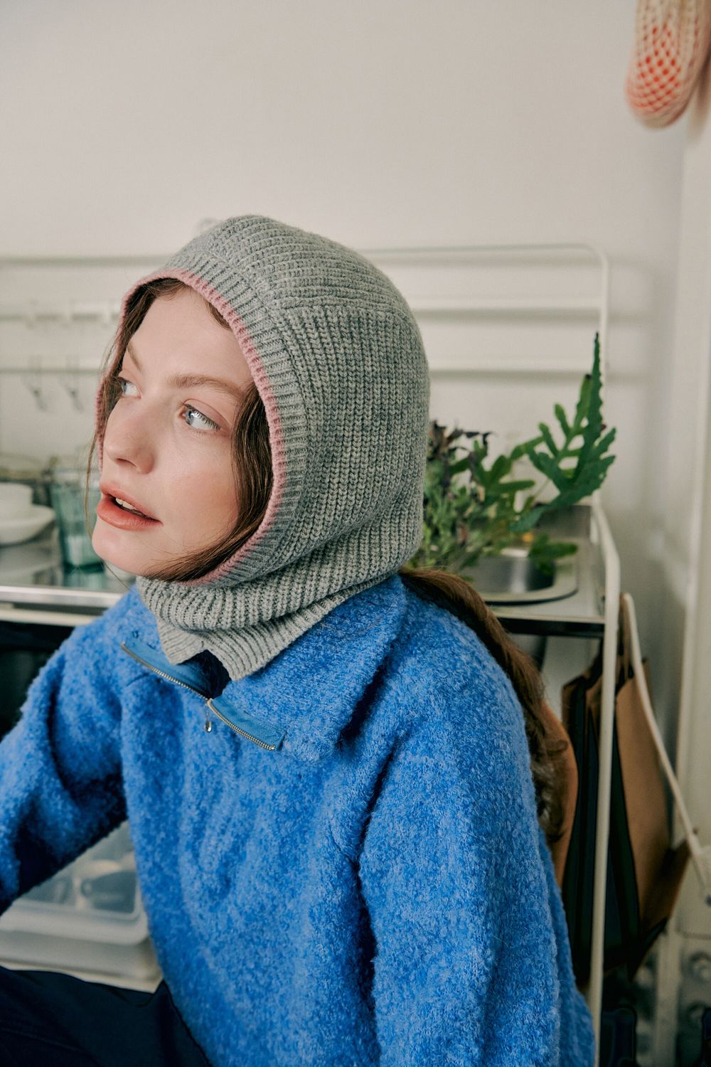 Color Block Balaclava_gray - 감도 깊은 취향 셀렉트샵 29CM
