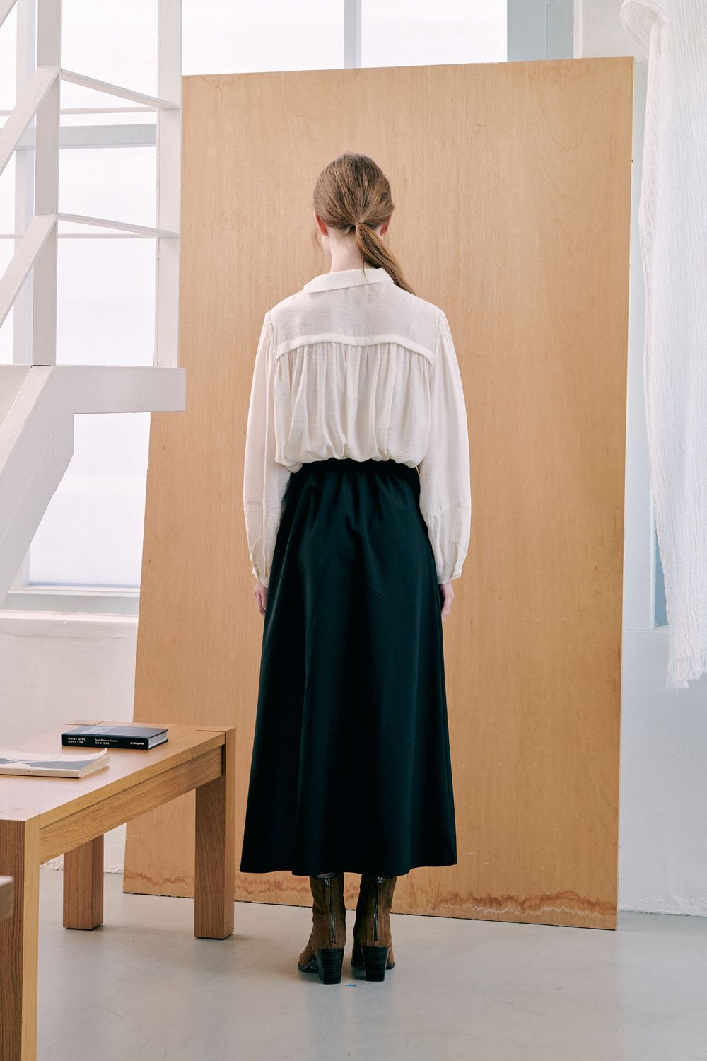 Drapery Skirt_black - 감도 깊은 취향 셀렉트샵 29CM