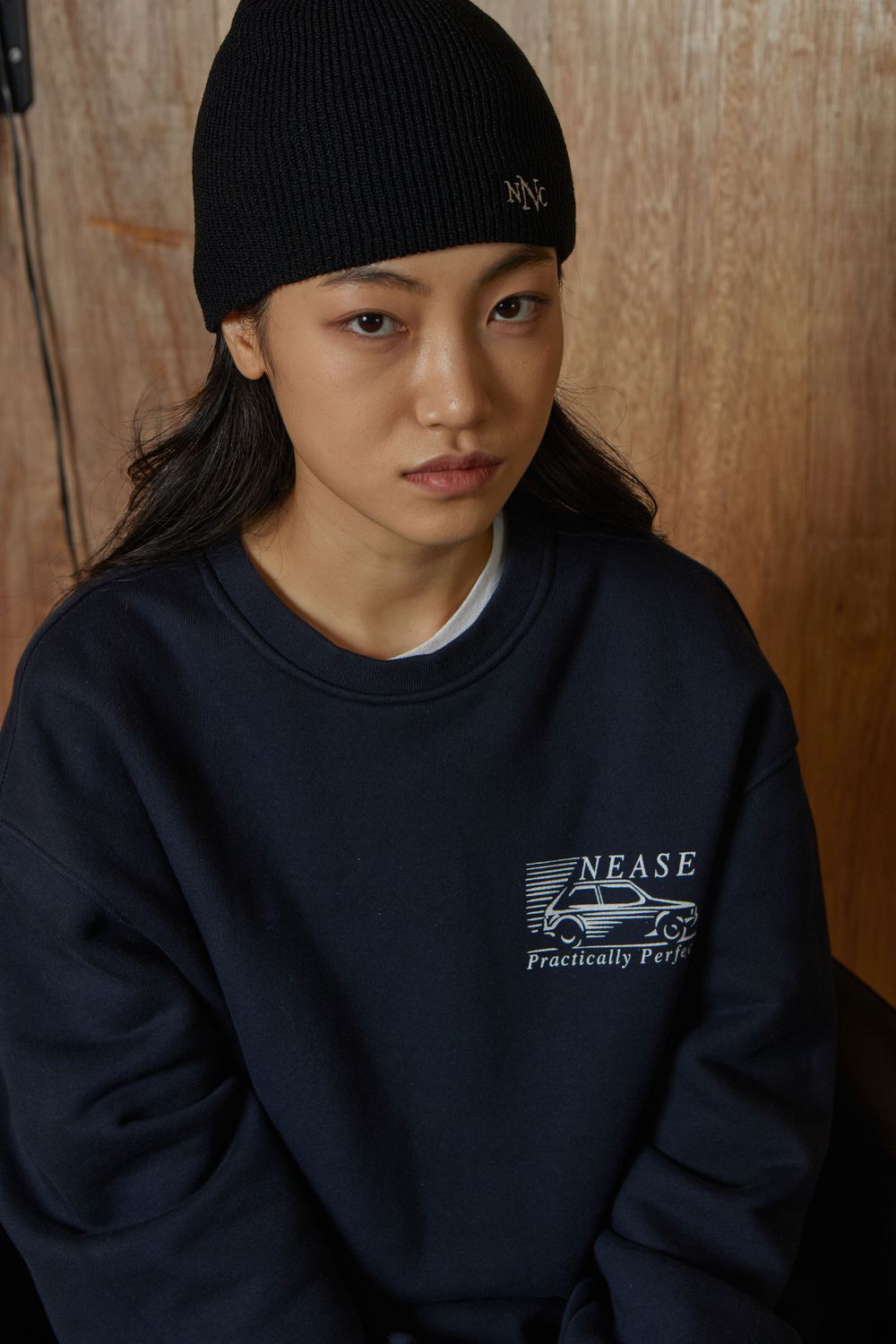 NEASE NNC logo skullcap beanie - 감도 깊은 취향 셀렉트샵 29CM
