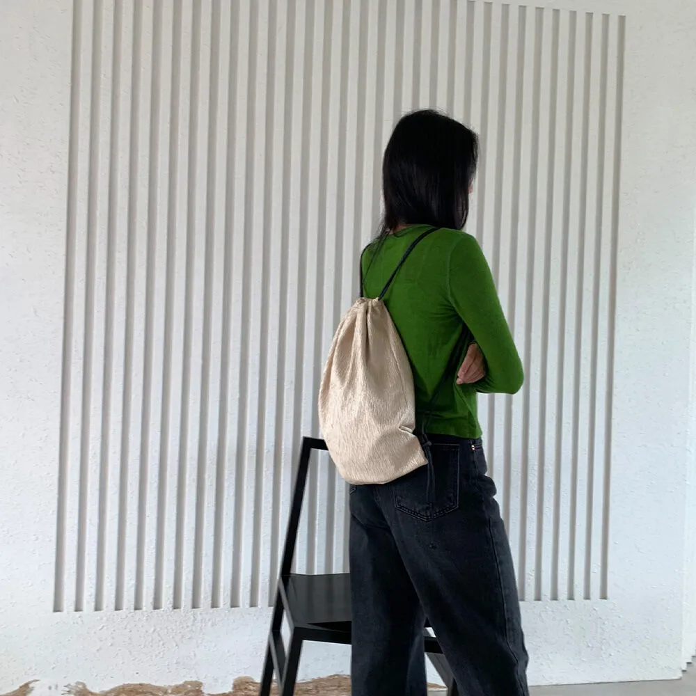 WAVE STRING BAG IVORY 잭코백 웨이브 스트링백 - 감도 깊은 취향 셀렉트샵 29CM