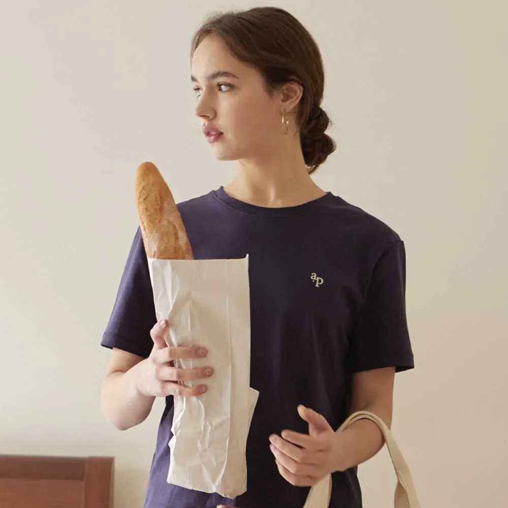 Logo basic t-shirt [navy] - 감도 깊은 취향 셀렉트샵 29CM