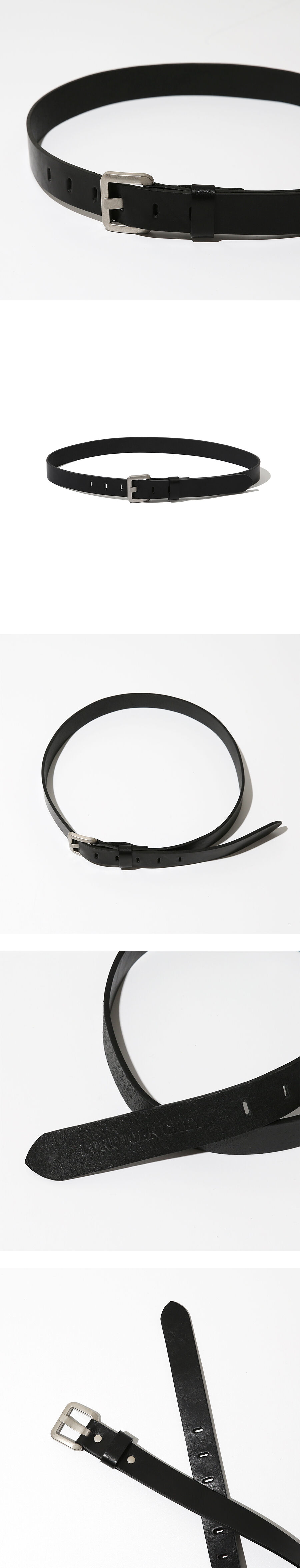 square leather belt black - 감도 깊은 취향 셀렉트샵 29CM