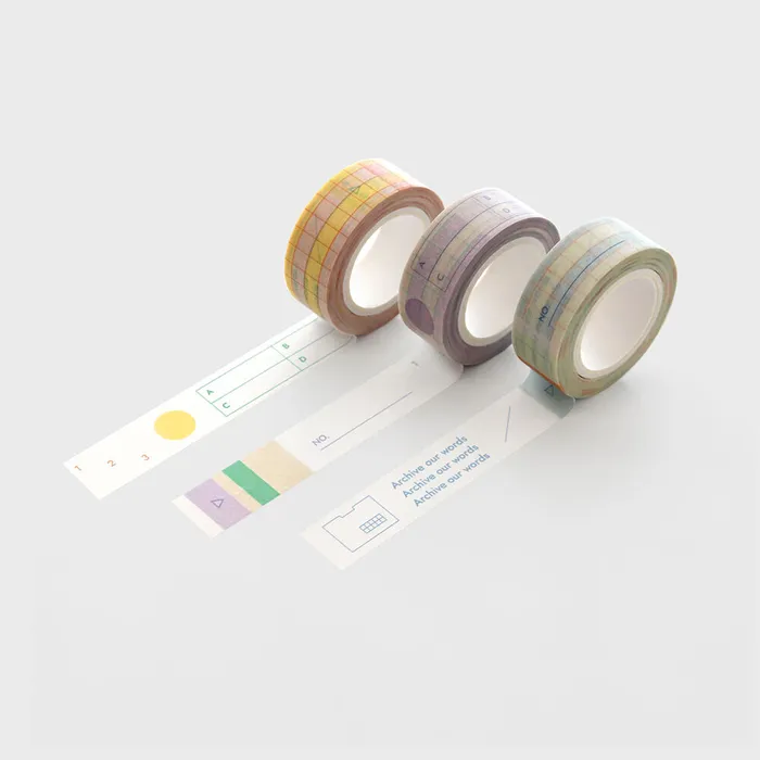 Archiving grid masking tape - 감도 깊은 취향 셀렉트샵 29CM