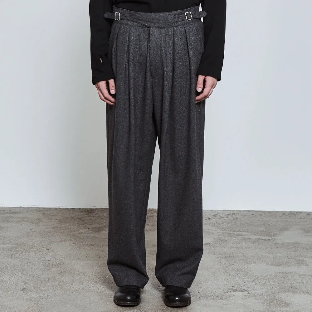 22fw wool gurkha trouser charcoal - 감도 깊은 취향 셀렉트샵 29CM