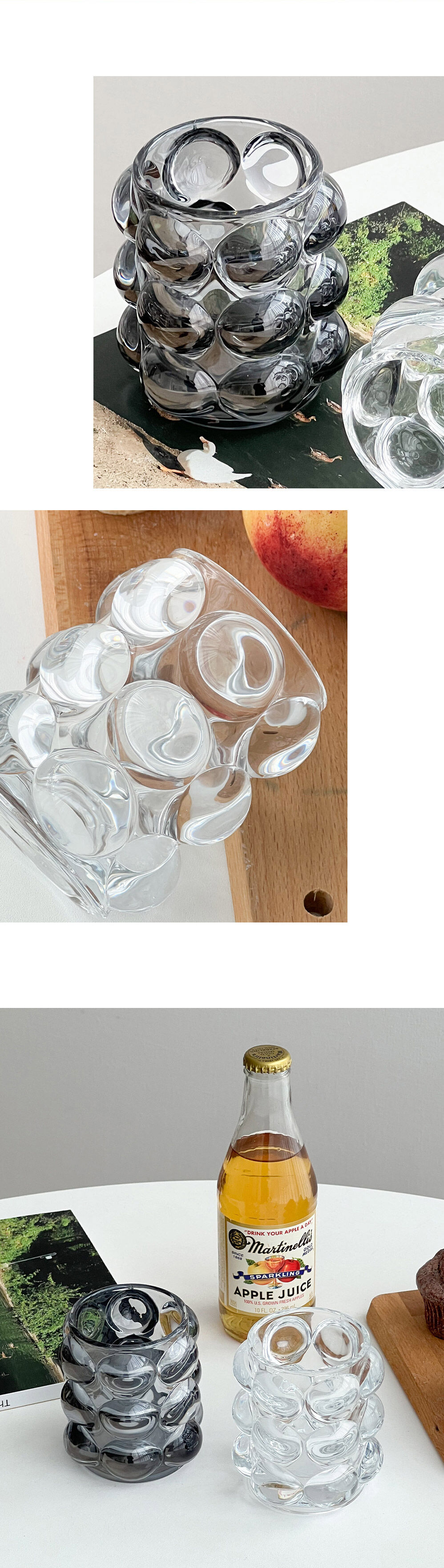 bookaz 글라스 인테리어 오브제 다용도 꽂이 연필 펜 크리스탈 브러시통 - 감도 깊은 취향 셀렉트샵 29CM