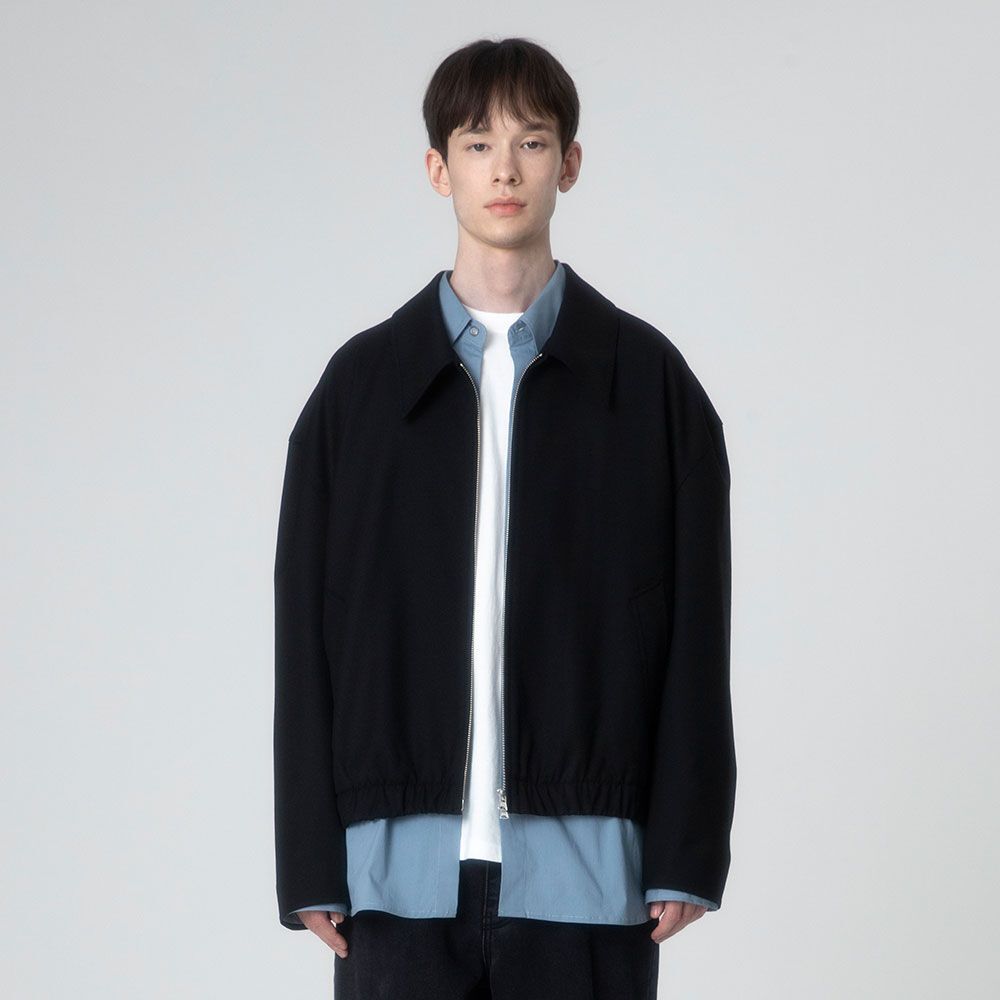 2 Way Zip Up Jacket in Black VW2AJ701-10 - 감도 깊은 취향 셀렉트샵 29CM