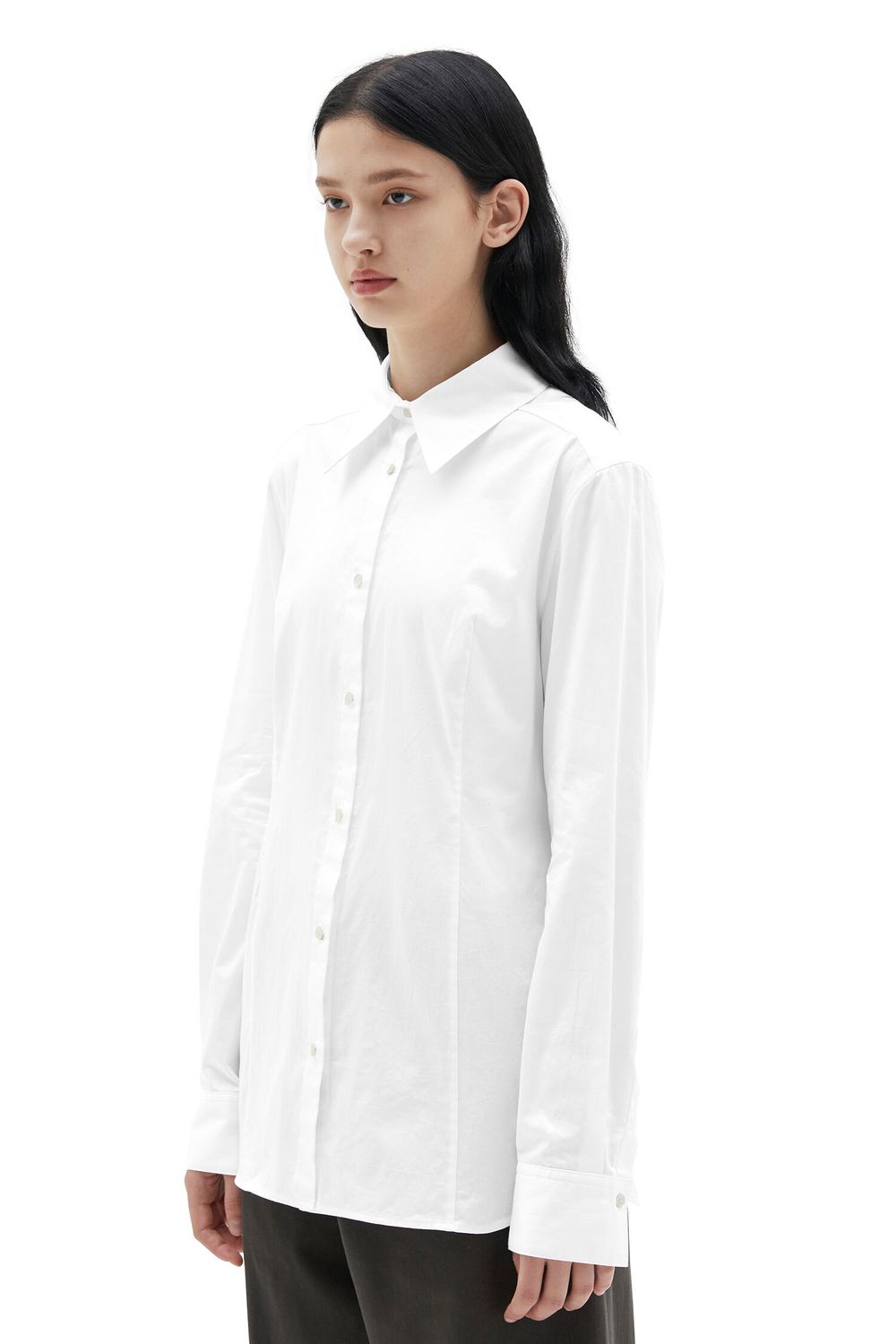 W DART BLOUSE(WHITE) - 감도 깊은 취향 셀렉트샵 29CM