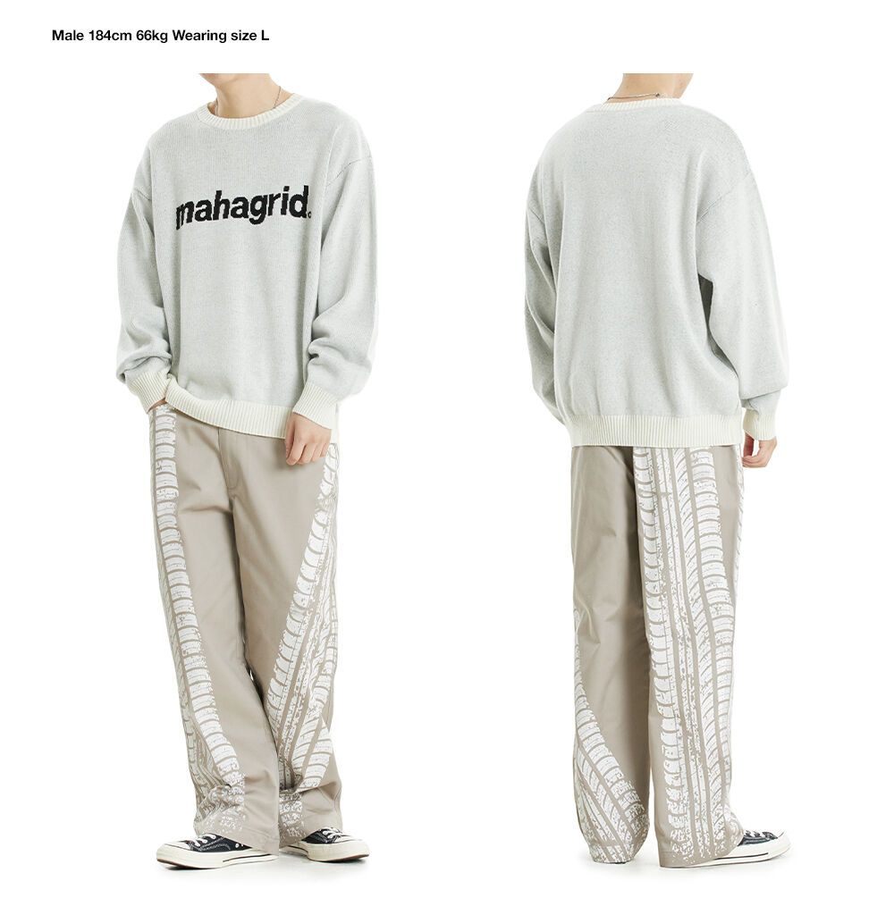 [현진 착용]BASIC LOGO KNIT SWEATER IVORY(MG2CFMK620A) - 감도 깊은 취향 셀렉트샵 29CM