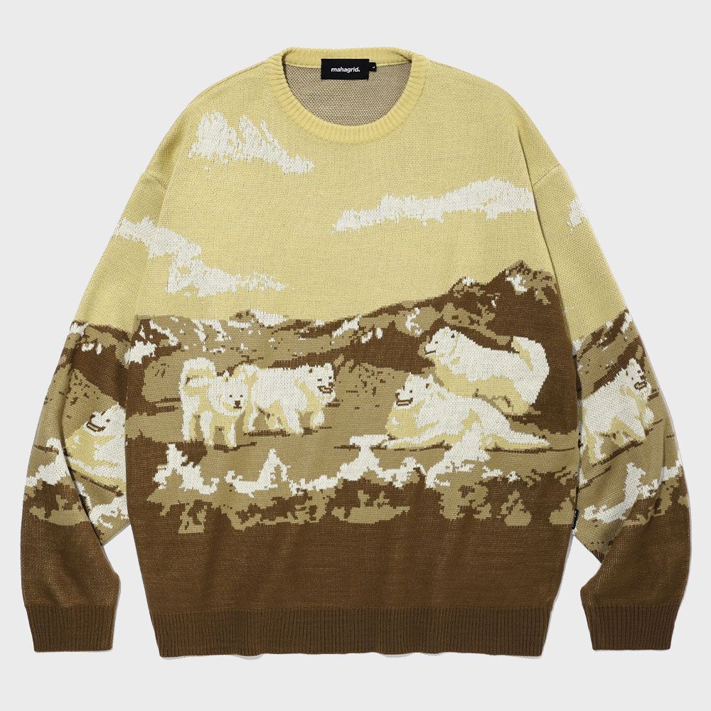 SAMOYED KNIT SWEATER BEIGE(MG2CFMK623A) - 감도 깊은 취향 셀렉트샵 29CM