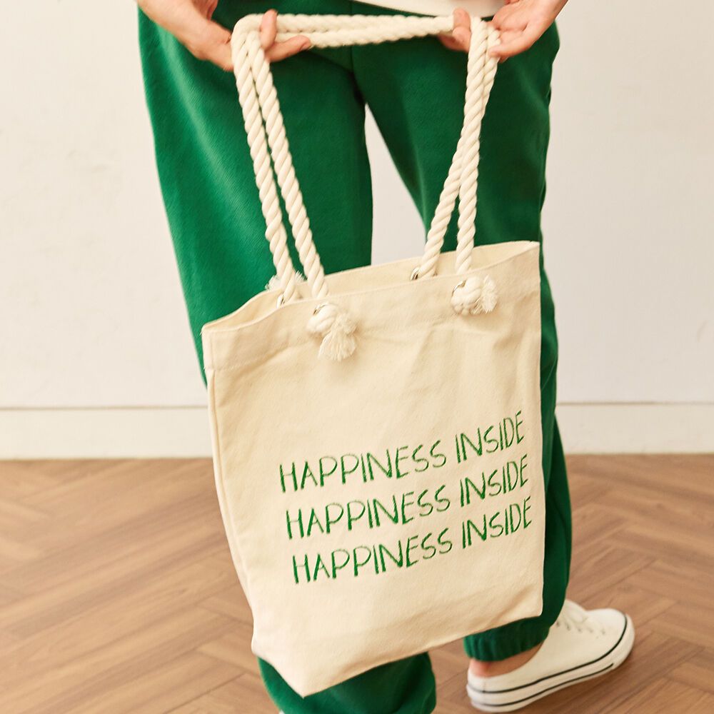LETTERING POCKET LOOP ECO BAG - 감도 깊은 취향 셀렉트샵 29CM