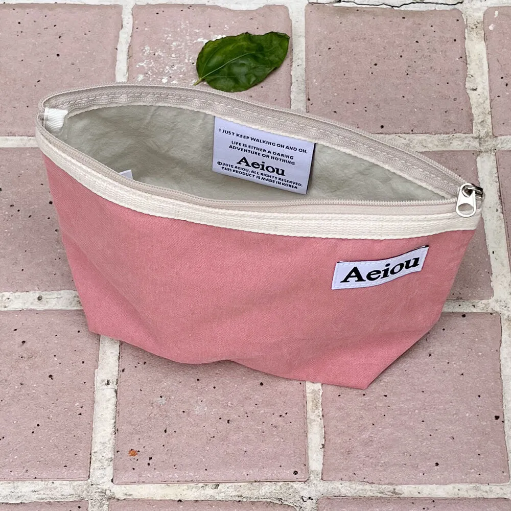 Aeiou Basic Pouch (L size) Stockholm Pink - 감도 깊은 취향 셀렉트샵 29CM