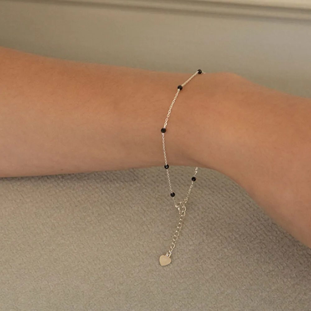 [SILVER925] BLACK BALL BRACELET - 감도 깊은 취향 셀렉트샵 29CM
