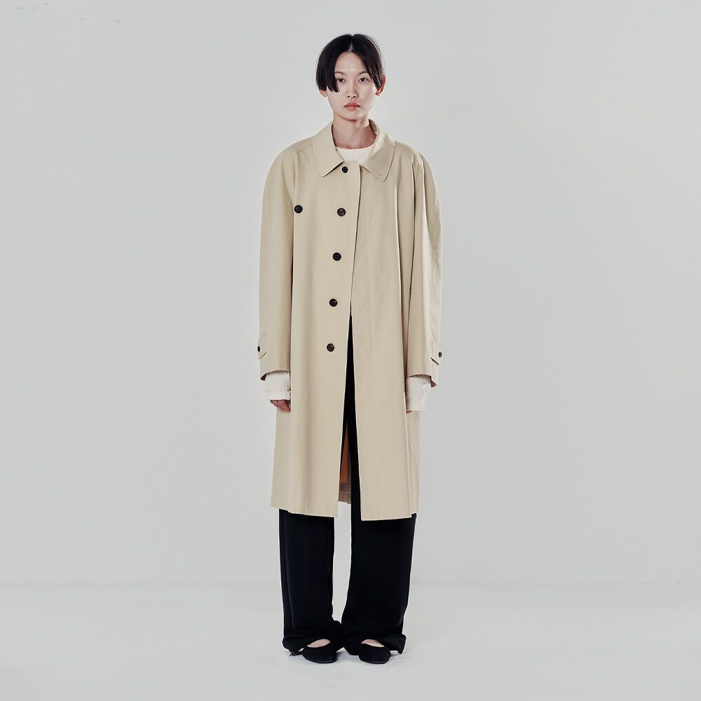 ROUND MAC TRENCH COAT _ YELLOW BEIGE - 감도 깊은 취향 셀렉트샵 29CM