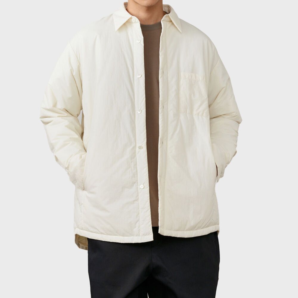 Comfortable Padded Outer Shirt_IVORY - 감도 깊은 취향 셀렉트샵 29CM