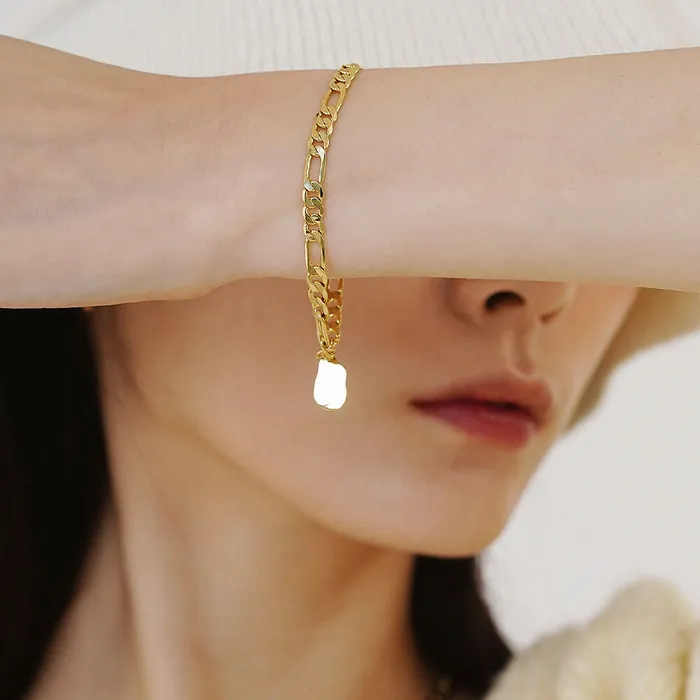 Slim flat chain BR-gold - 감도 깊은 취향 셀렉트샵 29CM