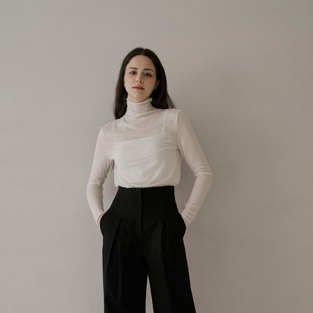 wool turtleneck [Ivory] - 감도 깊은 취향 셀렉트샵 29CM
