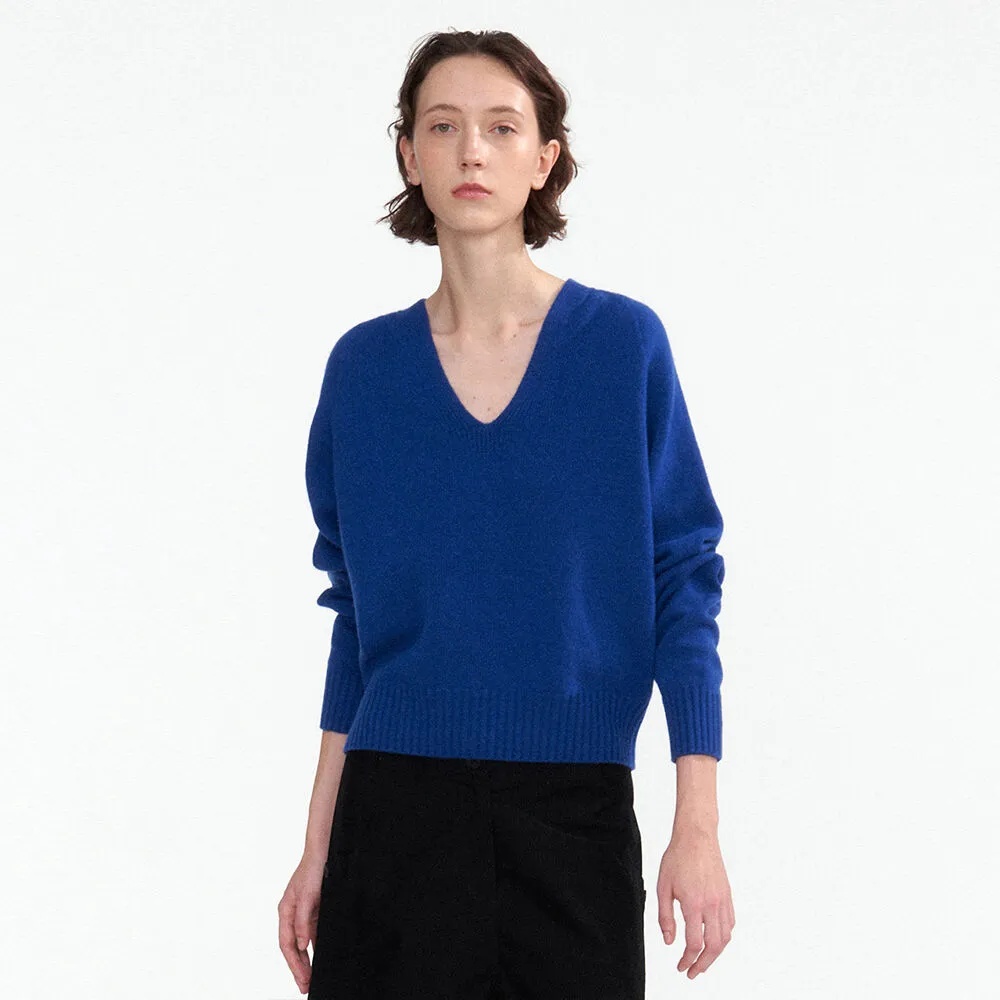 Erin wool v-neck pullover (Royal blue) - 감도 깊은 취향 셀렉트샵 29CM