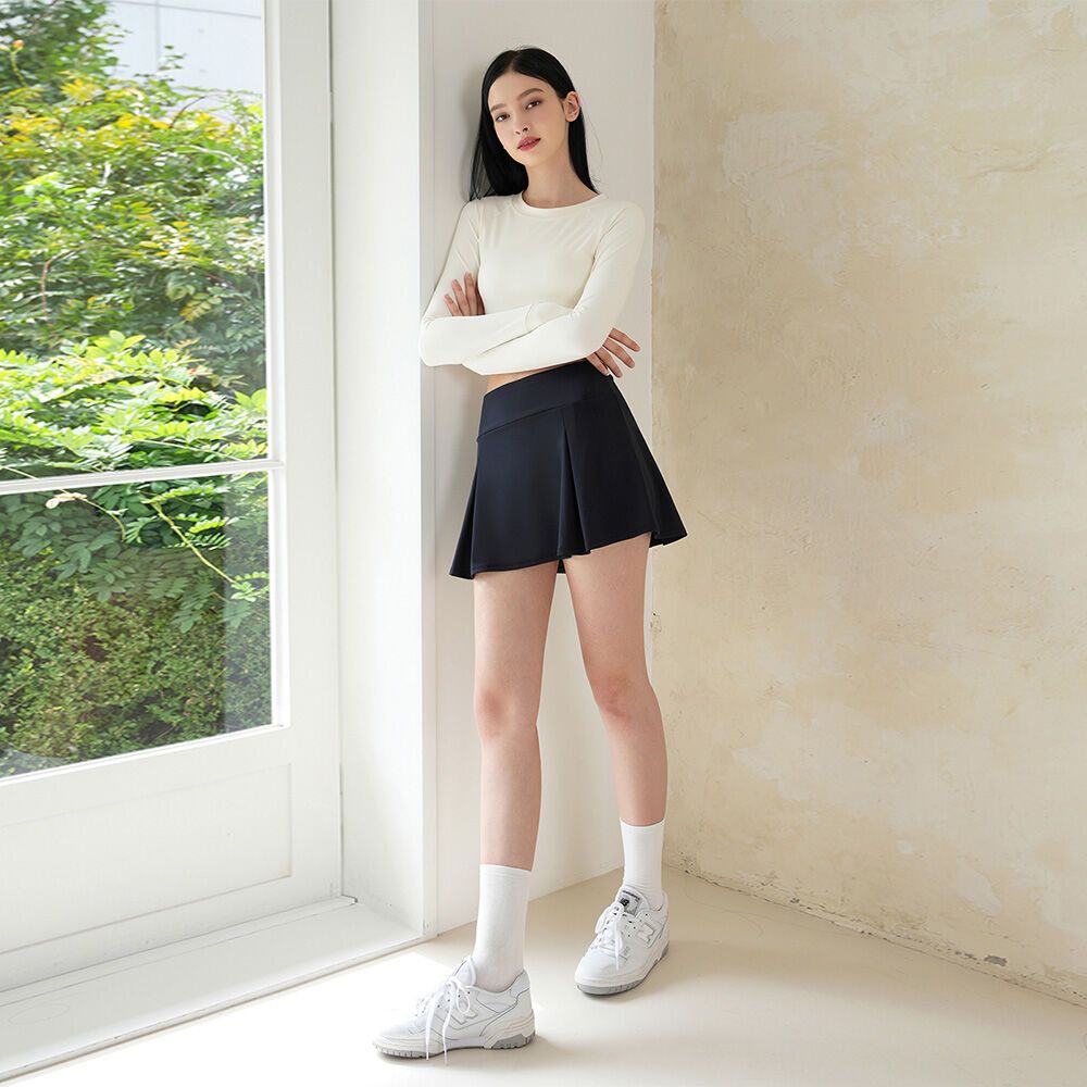 올인원 투 링클 테니스 스커트 (나이트블랙) - 감도 깊은 취향 셀렉트샵 29CM