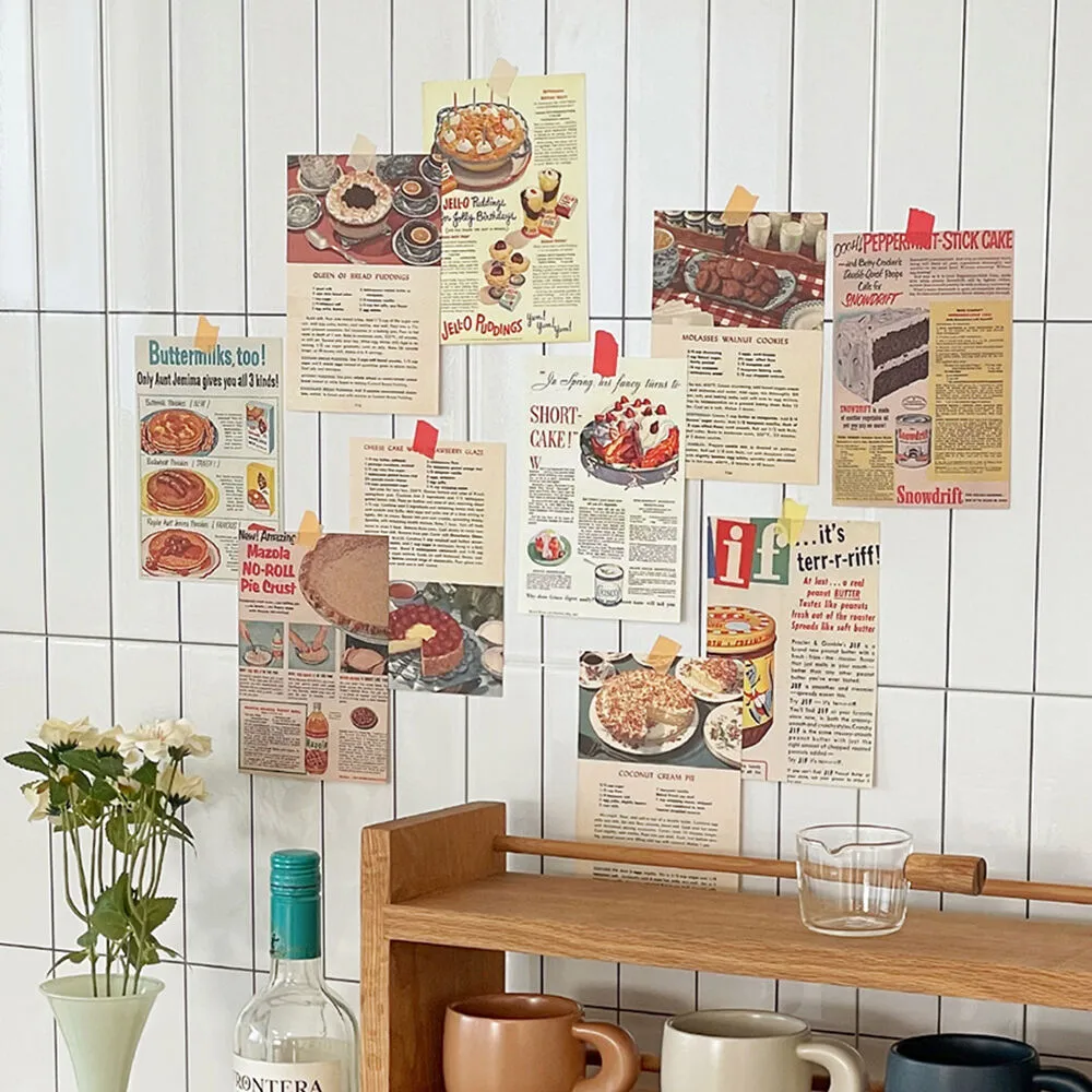 레시피 데코 페이퍼 10장 세트 (2type) - 감도 깊은 취향 셀렉트샵 29CM