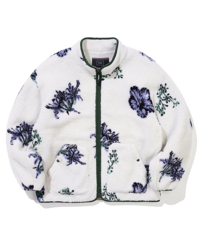 WILD FLOWER FLEECE JACKET_OATMEAL - 감도 깊은 취향 셀렉트샵 29CM