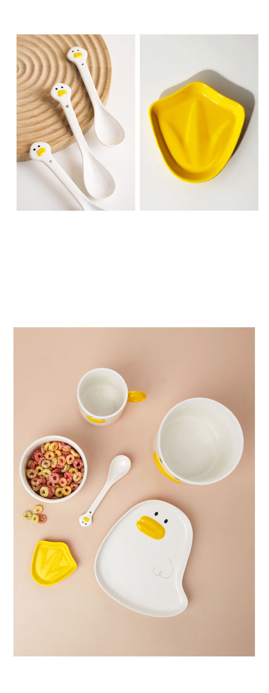 덕오리 도자기 접시, 플레이트 2size - 감도 깊은 취향 셀렉트샵 29CM