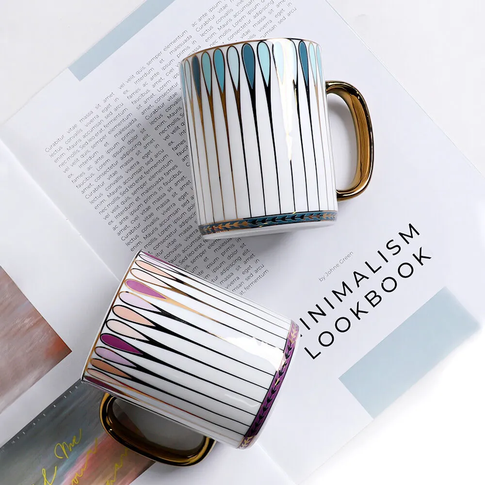 레인 골드 머그, 도자기컵 350ml 2color - 감도 깊은 취향 셀렉트샵 29CM