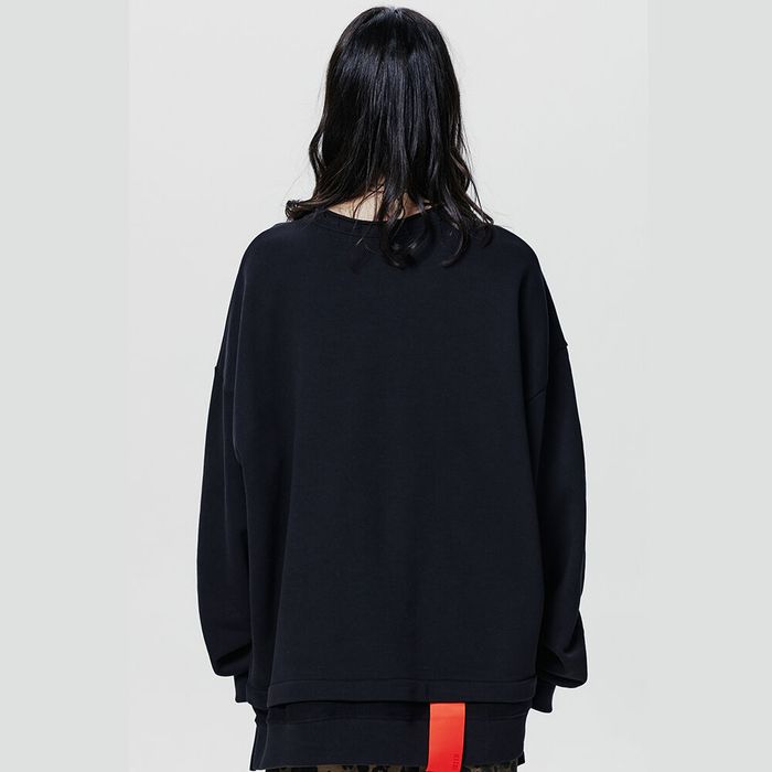 Double layered sweat top Black - 감도 깊은 취향 셀렉트샵 29CM