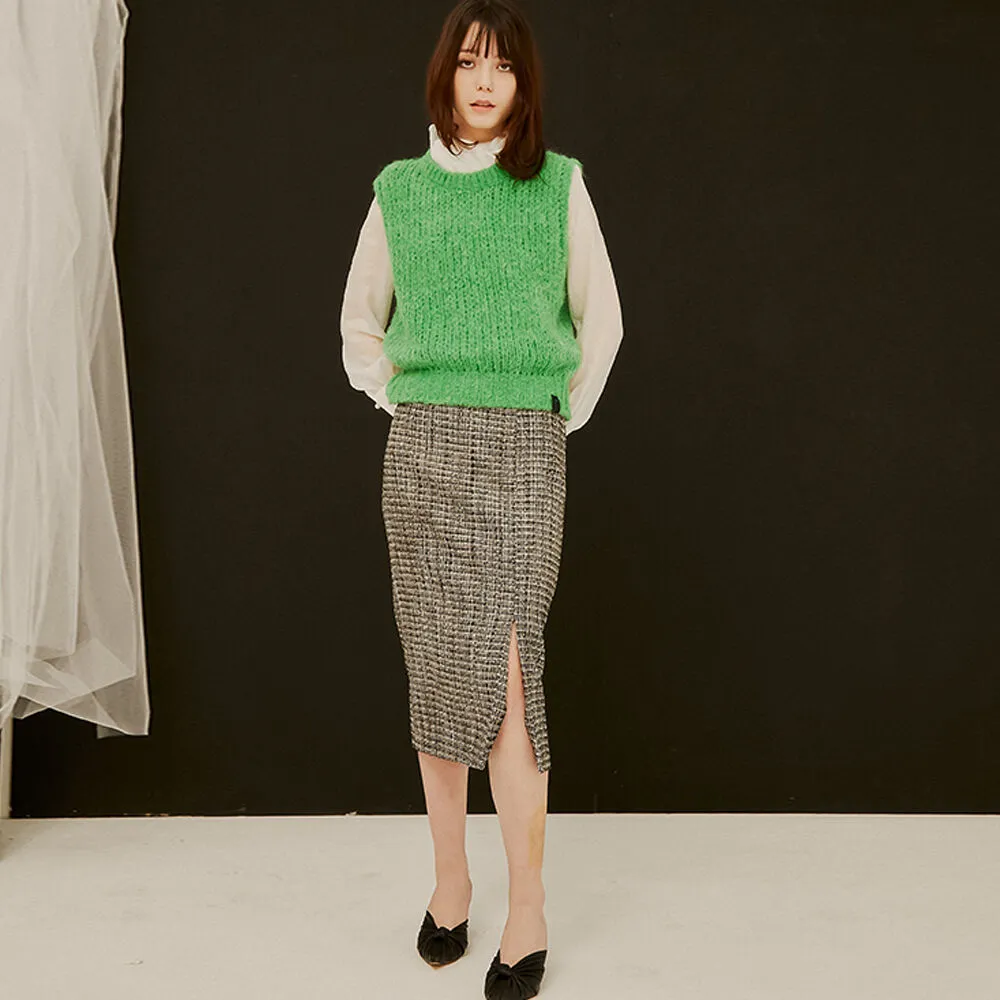 Candy Wool Knit Vest_Green - 감도 깊은 취향 셀렉트샵 29CM