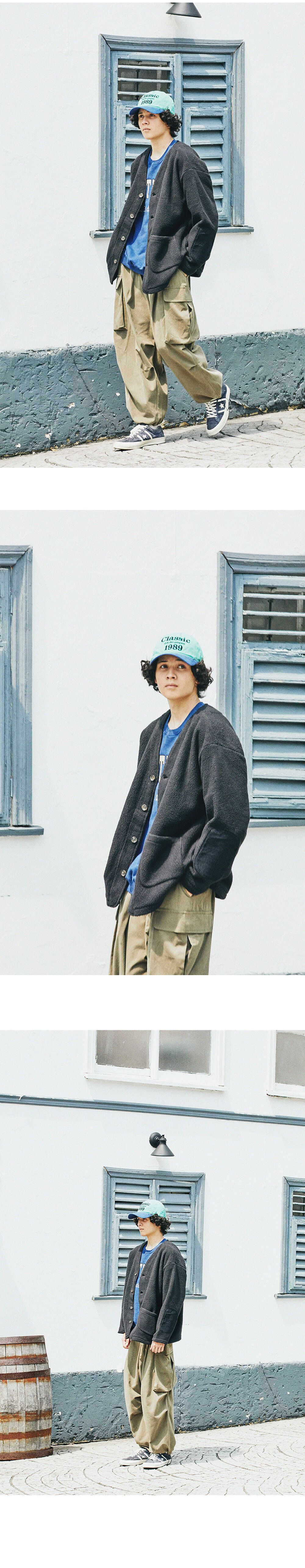 Cb FLEECE CARDIGAN(BLACK) - 감도 깊은 취향 셀렉트샵 29CM