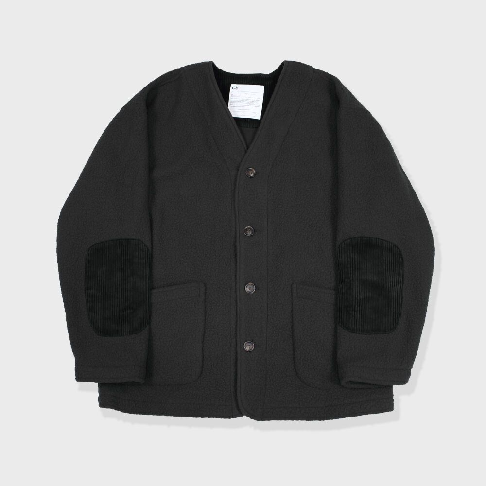Cb FLEECE CARDIGAN(BLACK) - 감도 깊은 취향 셀렉트샵 29CM