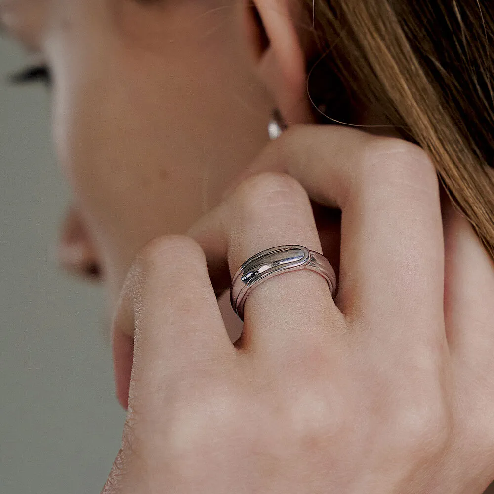 Arc Overlap Ring - 감도 깊은 취향 셀렉트샵 29CM