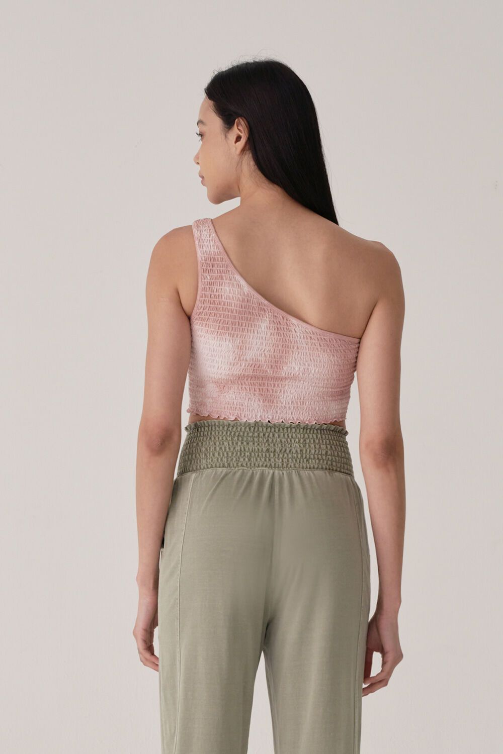 OZTS1064 스모킹 원숄더 브라탑 - 더스티 로즈 - 감도 깊은 취향 셀렉트샵 29CM