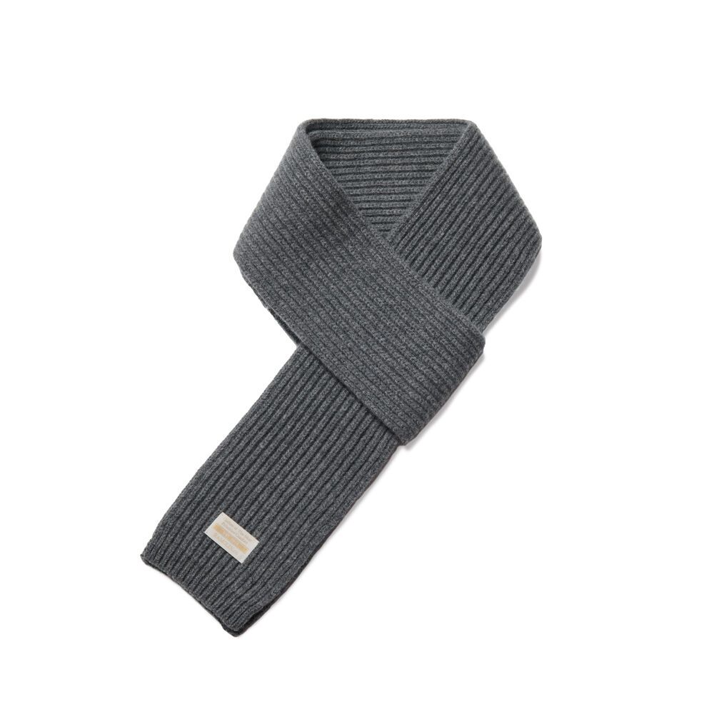 Wool Knit Muffler Dark Gray - 감도 깊은 취향 셀렉트샵 29CM