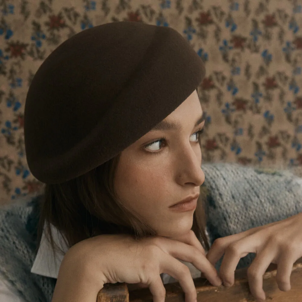 [SHINJEO] Modern Beret _Basic_Brown - 감도 깊은 취향 셀렉트샵 29CM