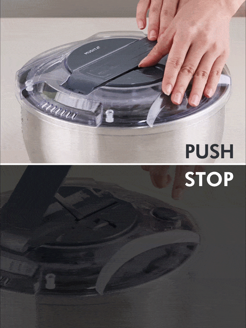 무디타 프로페셔널 304 스텐 믹싱볼 야채 탈수기 5L / 믹싱볼 채반 세트 - 감도 깊은 취향 셀렉트샵 29CM