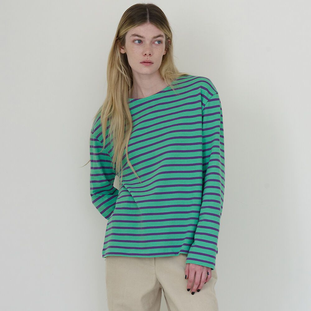 Rabor Stripe Top (Mint) - 감도 깊은 취향 셀렉트샵 29CM
