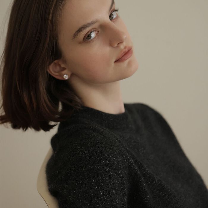 Jane Raccoon Glittering Knit_Charcoal - 감도 깊은 취향 셀렉트샵 29CM