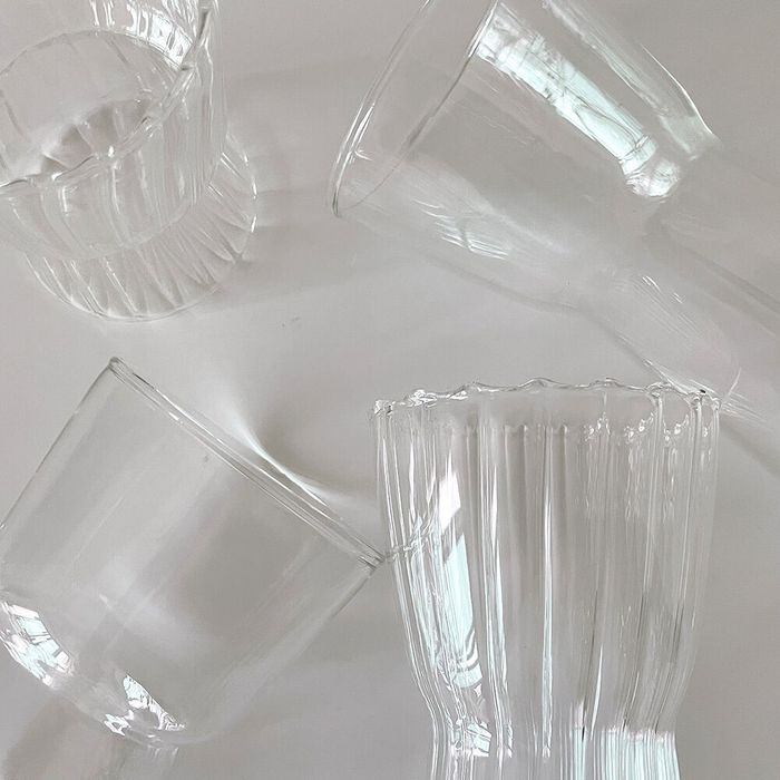 11 힐즈 라인 유리컵 450ml 무지 유리컵 홈카페 예쁜컵 데일리 내열유리 감도 깊은 취향 셀렉트샵 29cm